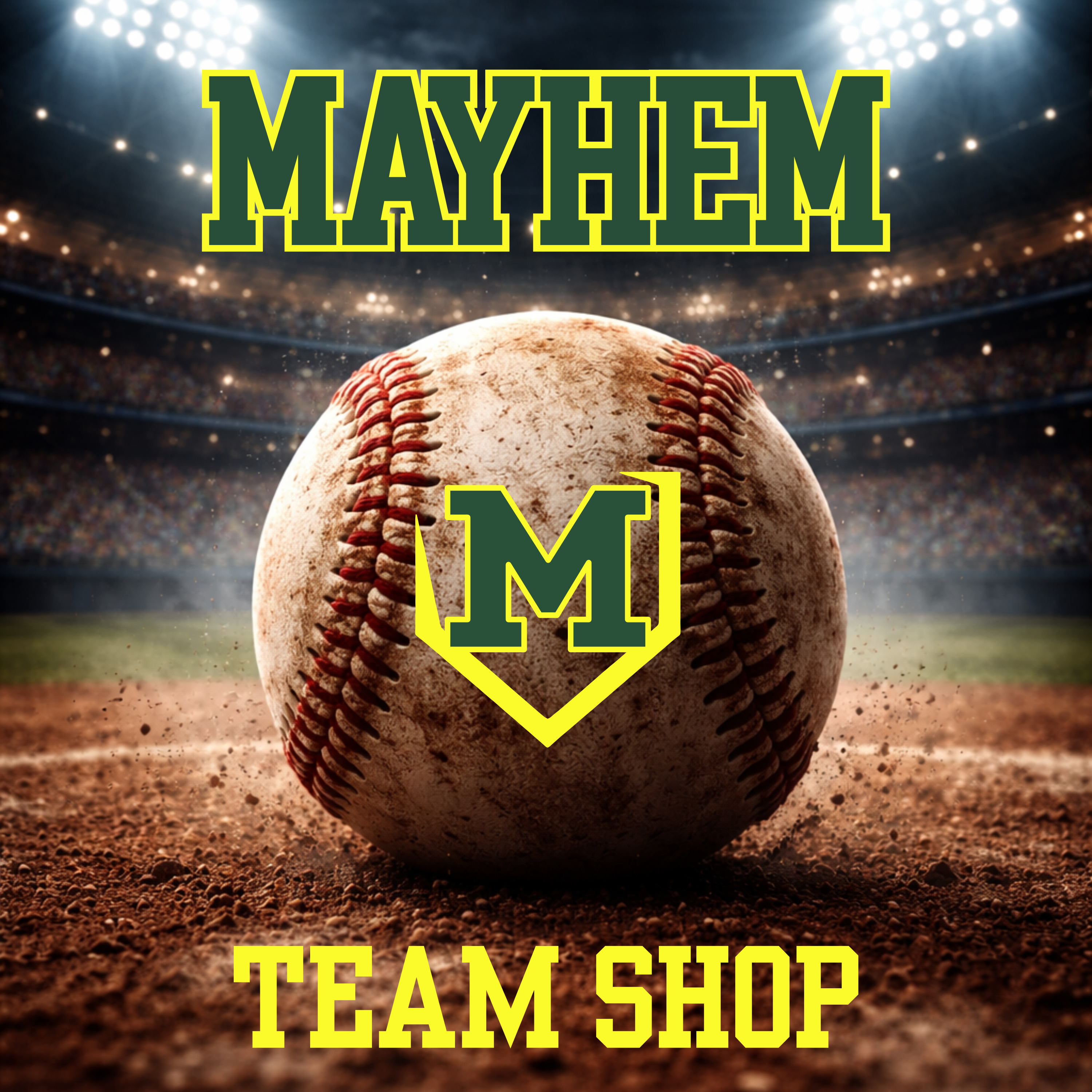 MAYHEM Baseball Team Shop – Rev’d Up Ink