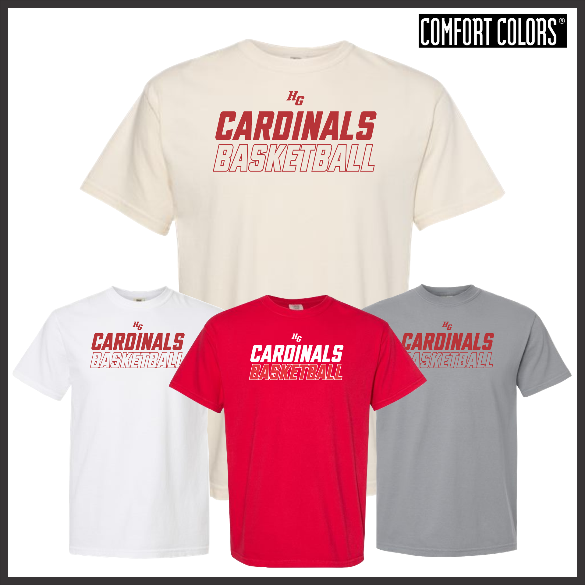 HG Future Cardinal Basketball Store – Rev’d Up Ink
