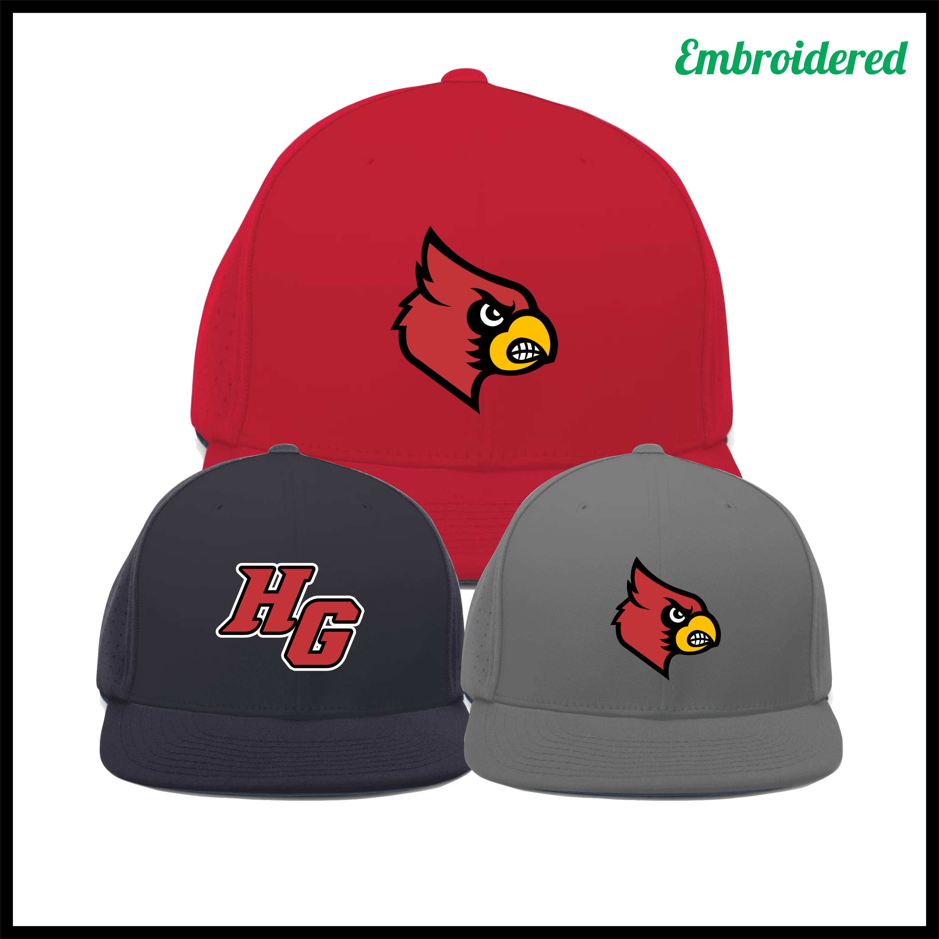 Bismarck Perforated FlexFit Hat – Rev’d Up Ink