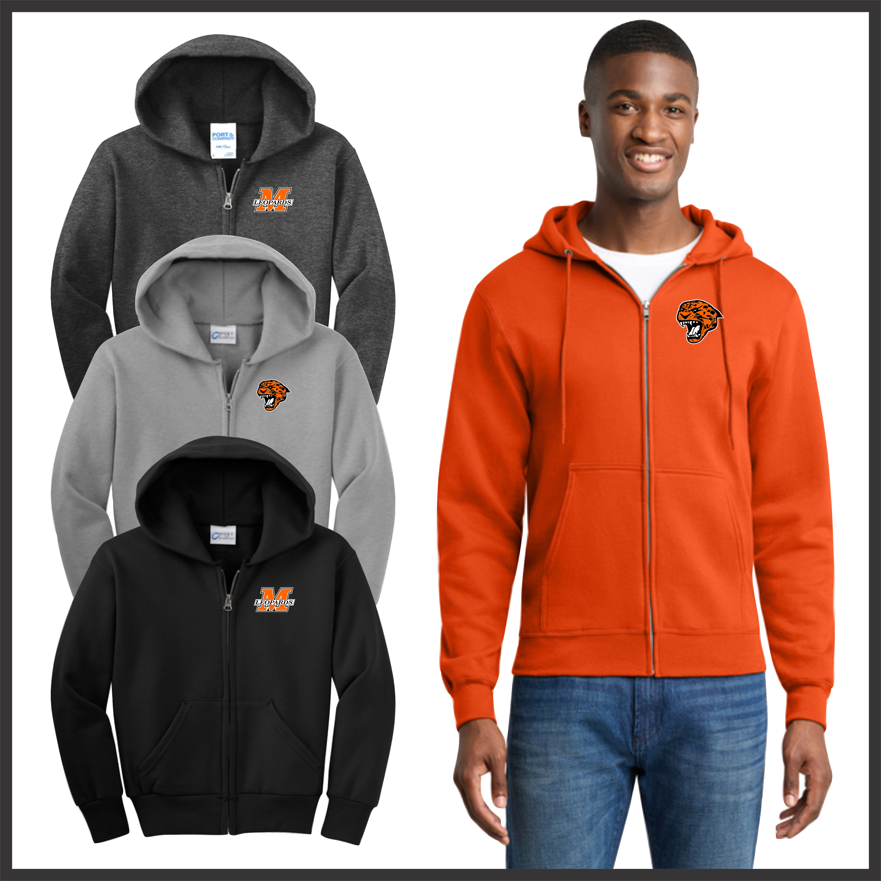 MES Full Zip Hoodie Sweatshirt Jacket – Rev’d Up Ink
